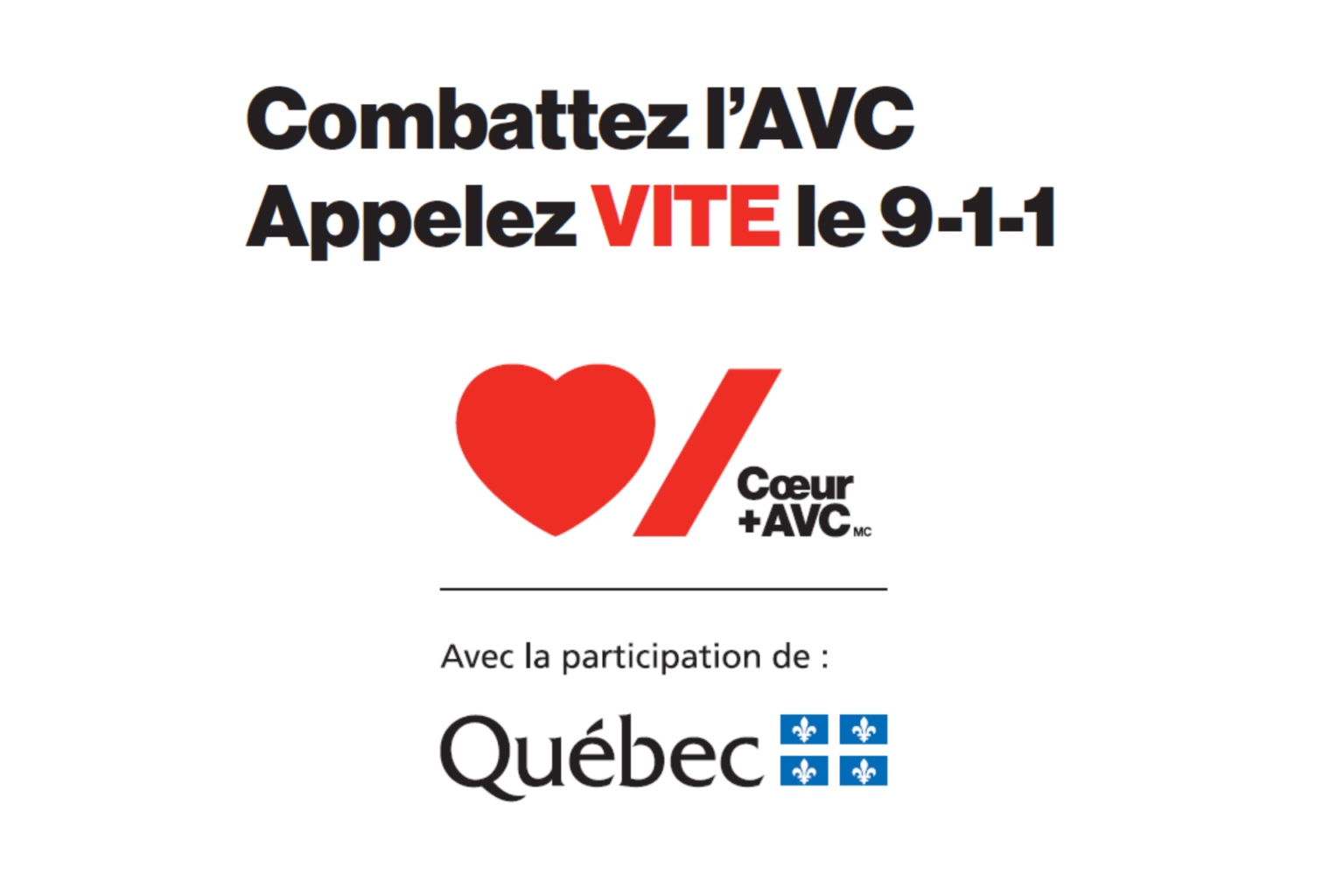 Reconnaissez les signes de l’AVC - Institut universitaire de ...